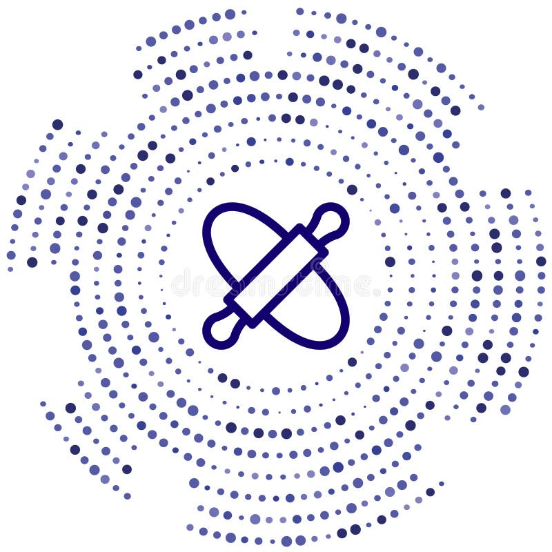 Rolling Pin Vector Icon. Rolling Pin Editable Stroke Stock Vector ...