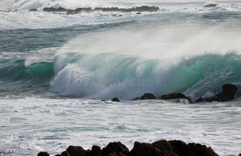 Rolling pipe wave stock photo. Image of scenery, outdoors - 353279816