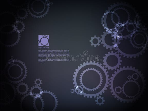 Rolling in Progress stock vector. Illustration of gears - 61885285