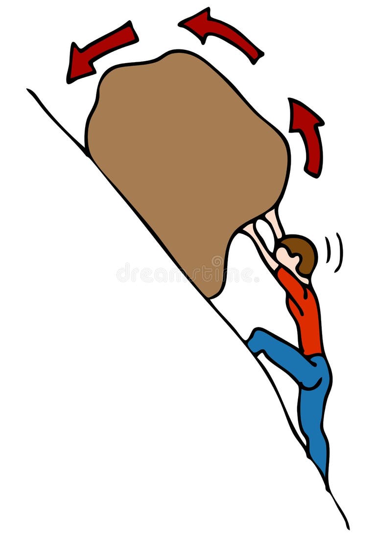 Push Uphill Stock Illustrations – 533 Push Uphill Stock Illustrations ...