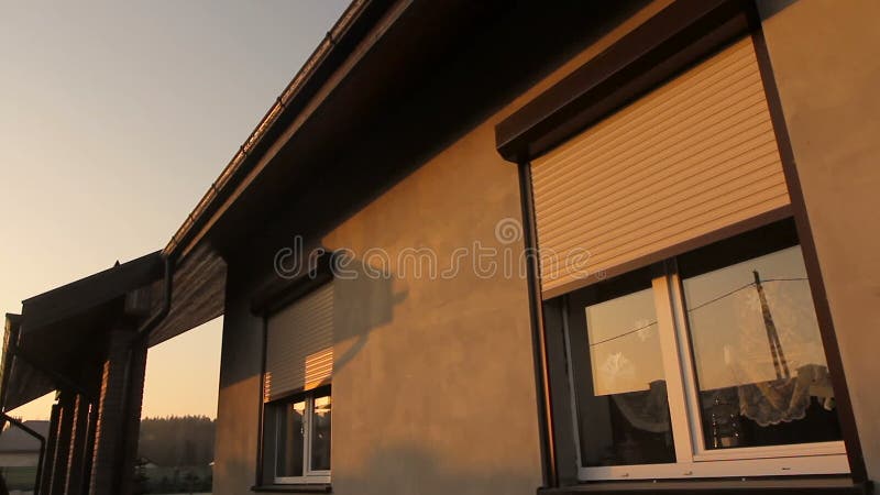 Rolling Shutter Window stock footage. Video of bricks - 92156770