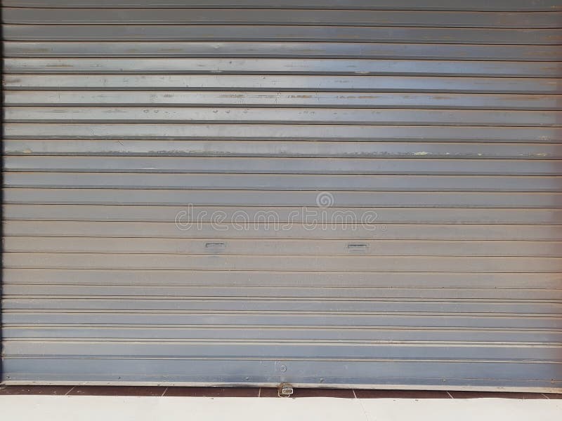 Rolling Shutters Pattern Texture Background. Stock Image - Image of ...