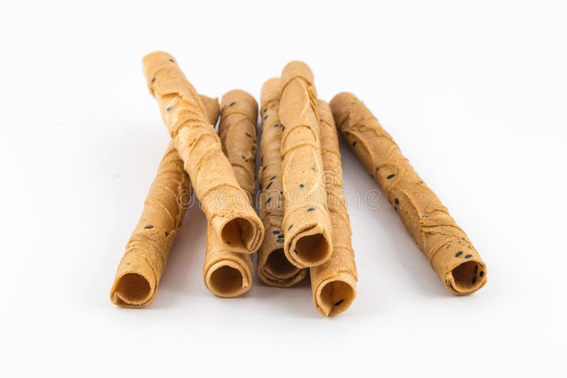 Rolling Snack in Thai Style Stock Image - Image of break, dessert: 55985429