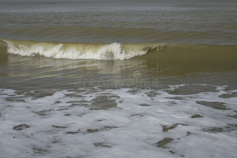Rolling and Splashing Sea Waves Stock Image - Image of water, splash ...