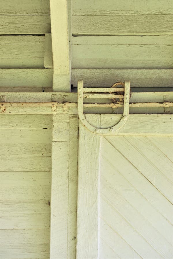 Rolling Stable Door Hardware Stock Image - Image of orientation, cream ...