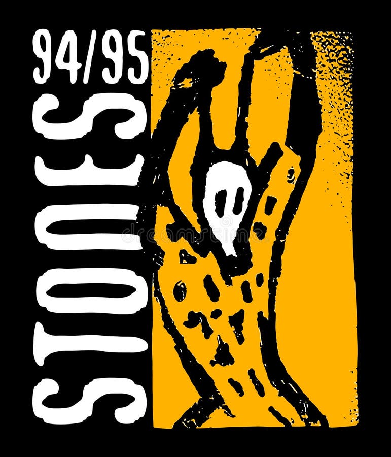 Rolling Stones 1994 Voodoo Lounge Vector Tour Poster Design Concept ...