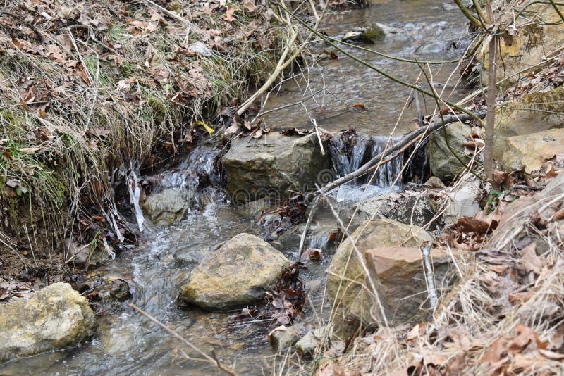 Rolling Streams of Wv after Winter Run Off Stock Photo - Image of ...