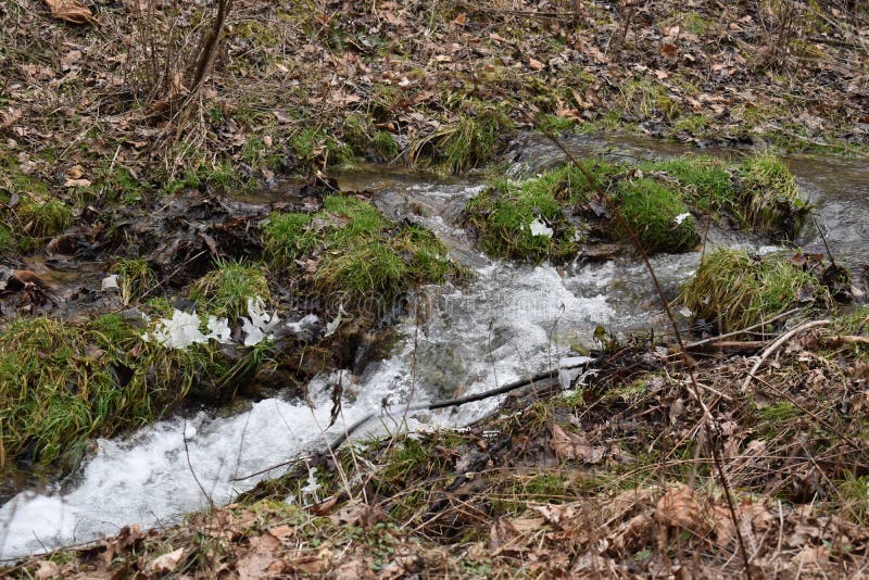 Rolling Streams of Wv after Winter Run Off Stock Photo - Image of ...