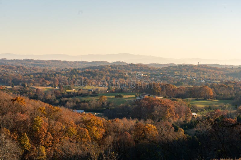 Rolling Hills in the fall stock photo. Image of distance - 63527144