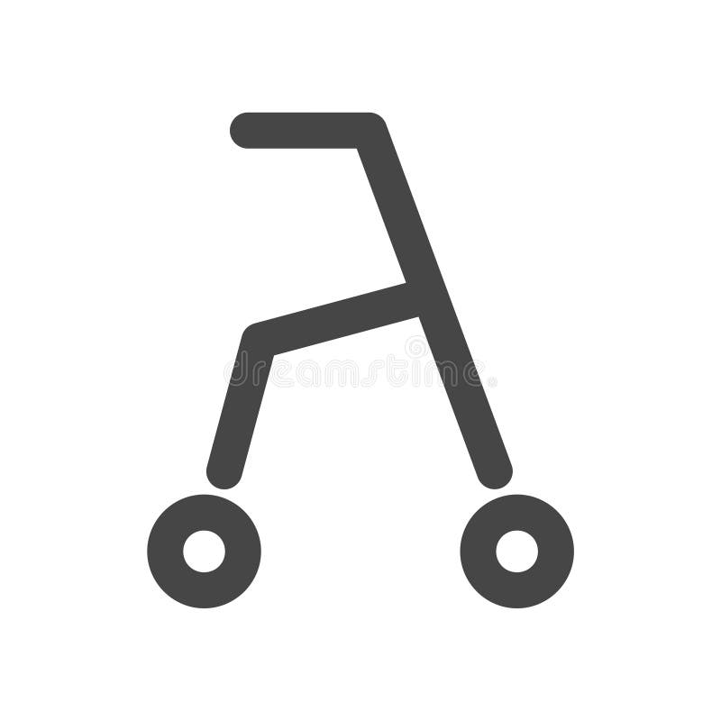 Rolling Walker Stock Illustrations – 47 Rolling Walker Stock ...