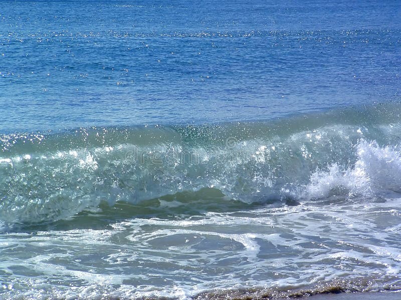 Rolling Wave stock photo. Image of rolling, white, ocean - 689434
