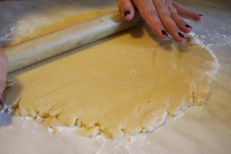 Rolling stock photo. Image of ingredient, pastries, person - 151643182