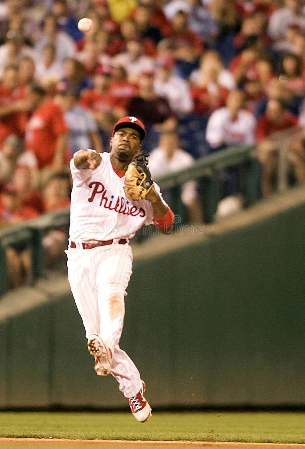 Jimmy Rollins editorial photo. Image of shortstop, phillies - 20548816