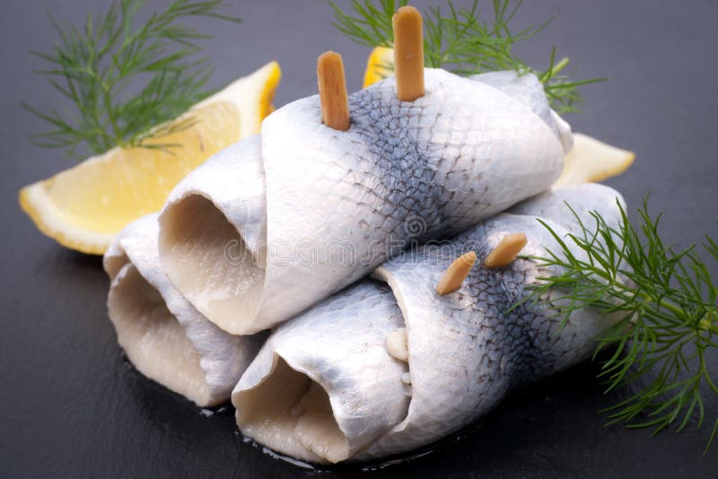 Rollmops fresco fotografia stock. Immagine di ingredienti - 30403612