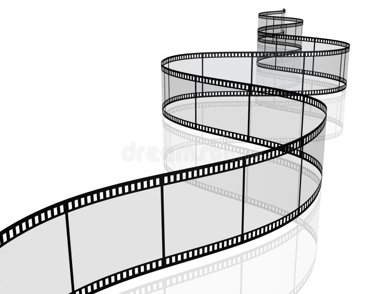 Rollo De Película Fotográfico Stock de ilustración - Ilustración de ...