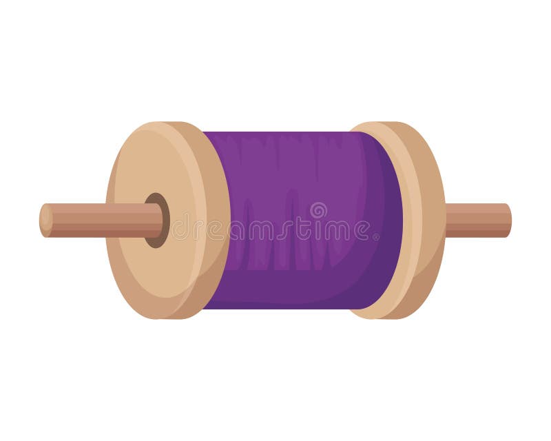 Rollo Del Hilo Para La Cometa Ilustración del Vector - Ilustración de ...