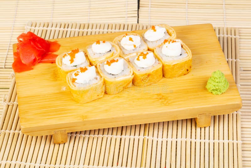 Rollos Deliciosos Del Chakin Foto de archivo - Imagen de cultura ...