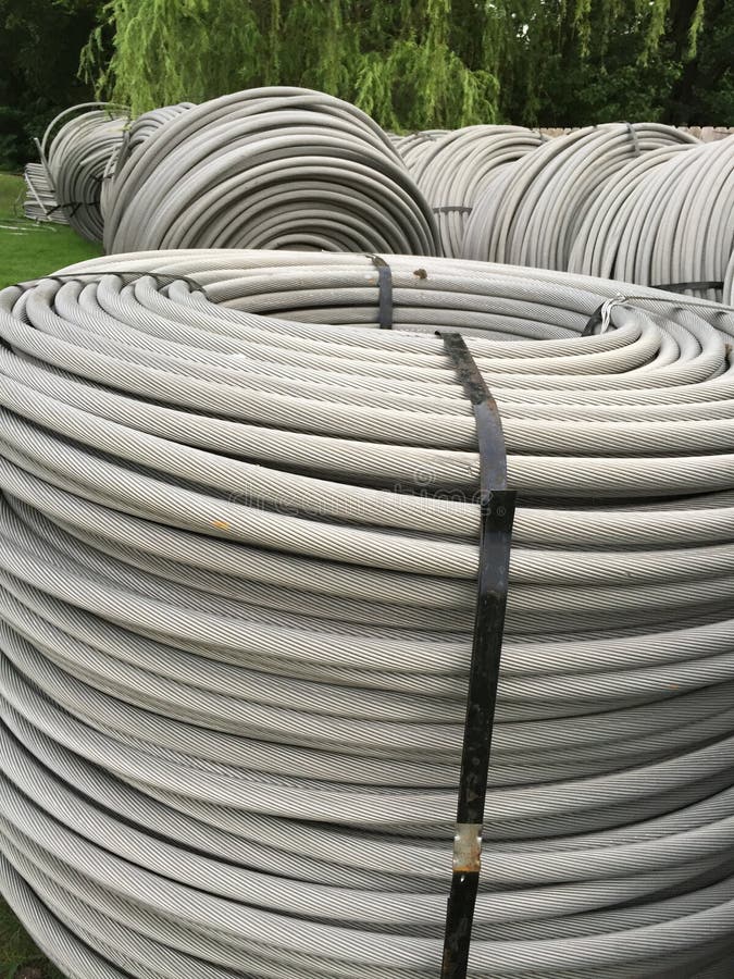 Rolls of cable background stock photo. Image of stretch - 71295442