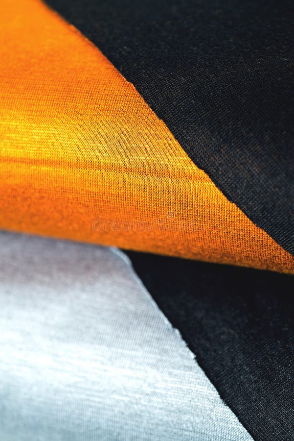 Rolls of Colorful Fabric As a Vibrant Background Stock Photo - Image of ...