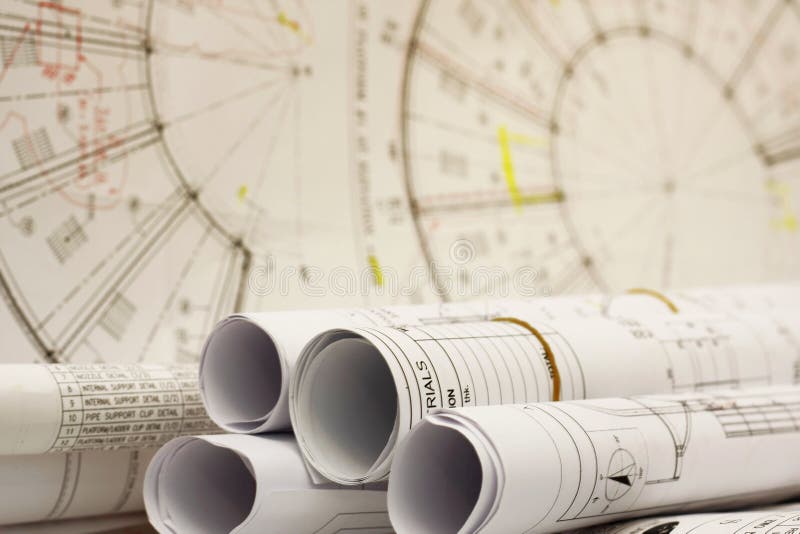 Rolls of engineering works stock photo. Image of work - 21606338