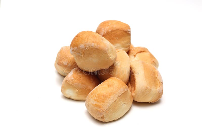 Rolls Isolated on a White Background. Stock Photo - Image of isolated ...