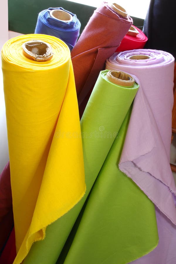 White Rolls of Printing Paper on a Loading Dock Stock Photo - Image of ...