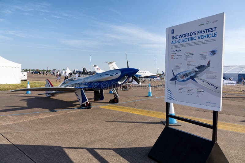 Rolls-Royce ACCEL Electric Aircraft Demonstrator Editorial Image ...
