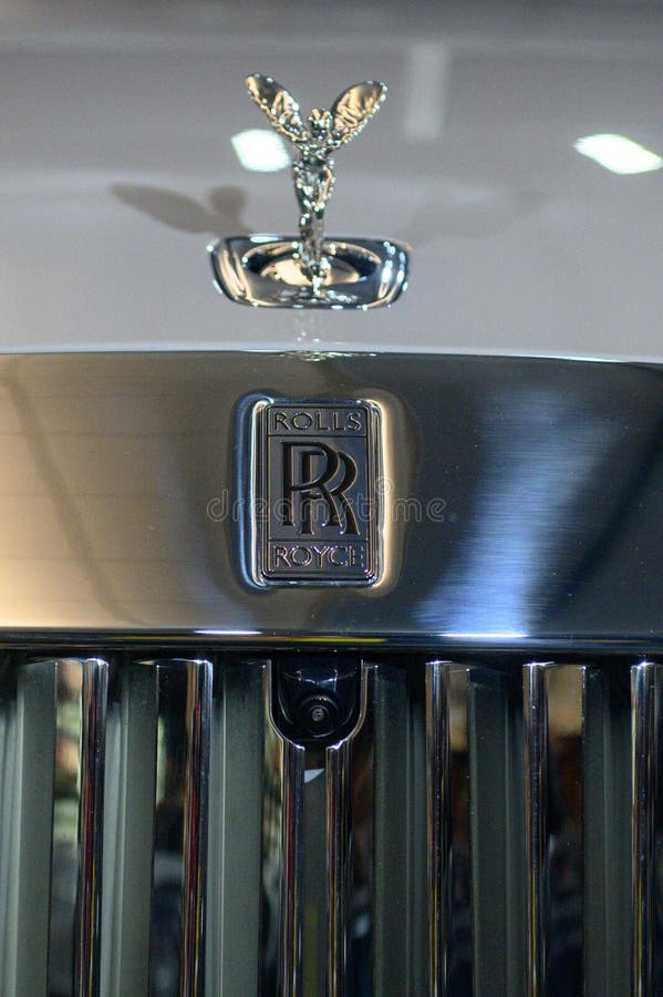 Rolls Royce Auto Company Logo Editorial Stock Photo - Image of logo ...