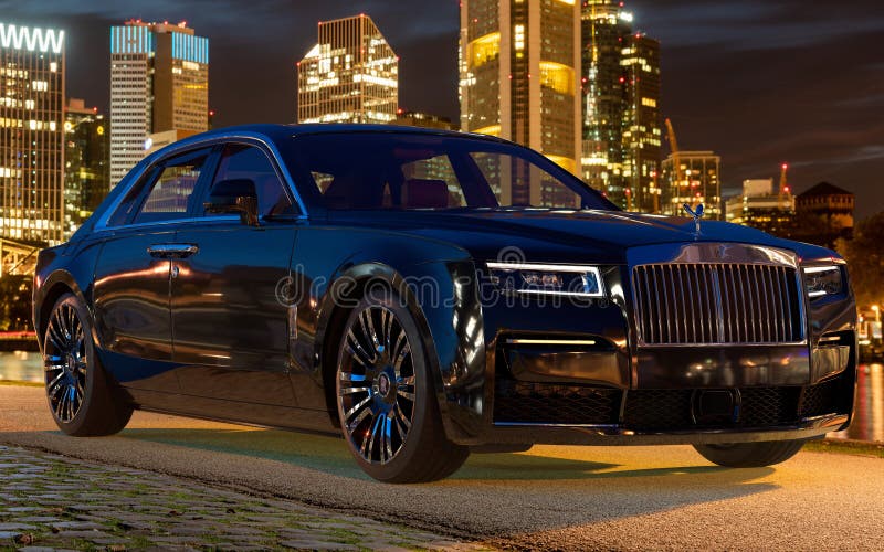 Rolls Royce Ghost - Incredibly Luxury Sedan Editorial Image - Image of ...