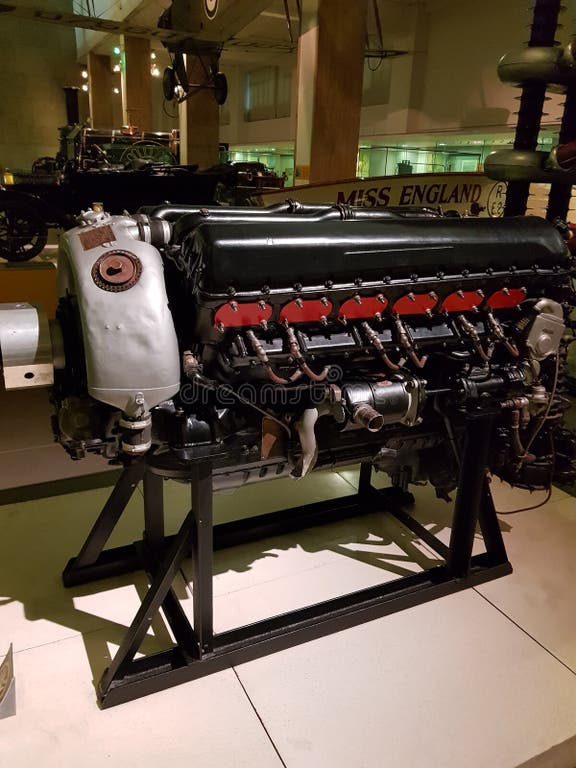 Rolls Royce Merlin Engine editorial stock image. Image of engine ...