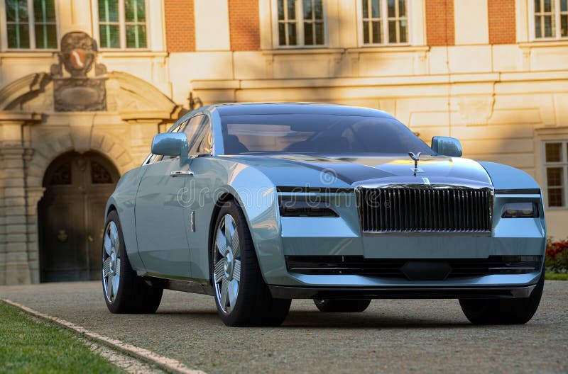 Rolls-Royce Spectre.the First Electric Car from RollS Royce Editorial ...
