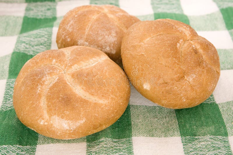 Rolls on table napkin stock photo. Image of breakfast - 13117002
