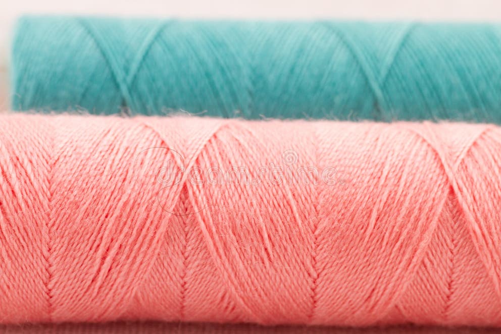 Rolls of thread stock photo. Image of fiber, bobbin, industry - 67026010