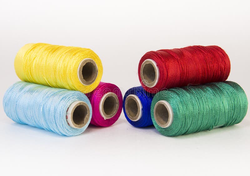 Rolls Thread Cmyk Rgb Colors Stock Photos - Free & Royalty-Free Stock ...