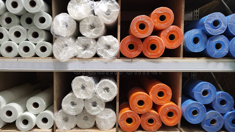 Rolls of Waterproofing Membrane Isolate Material at the Store Stock ...