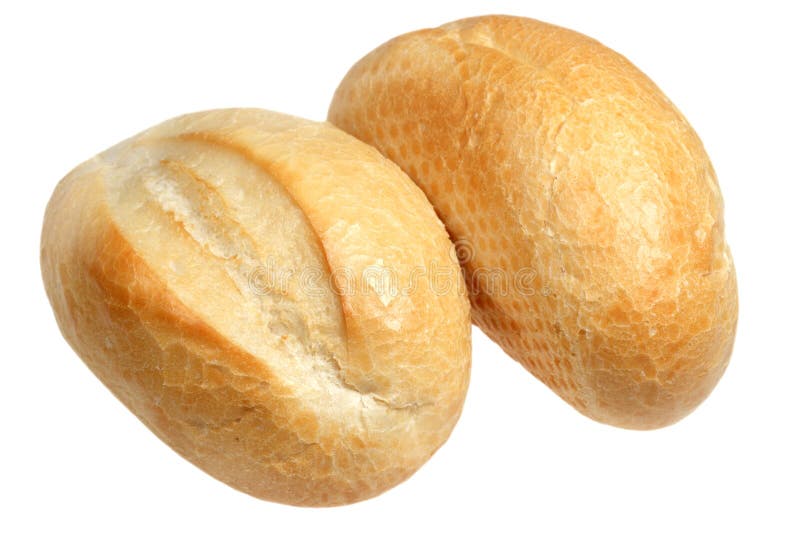 Rolls on a White Background Stock Image - Image of white, background ...