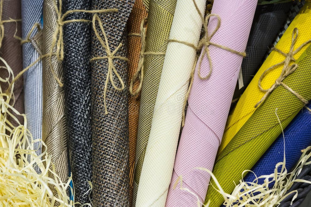 Rolls of wrapping paper stock image. Image of cheerful - 106081745