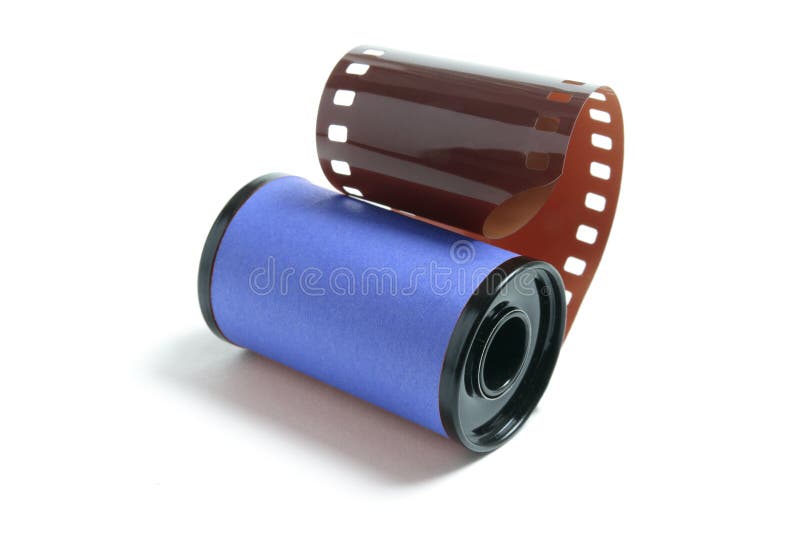 Rolo de filme da câmera imagem de stock. Imagem de retro - 28272385