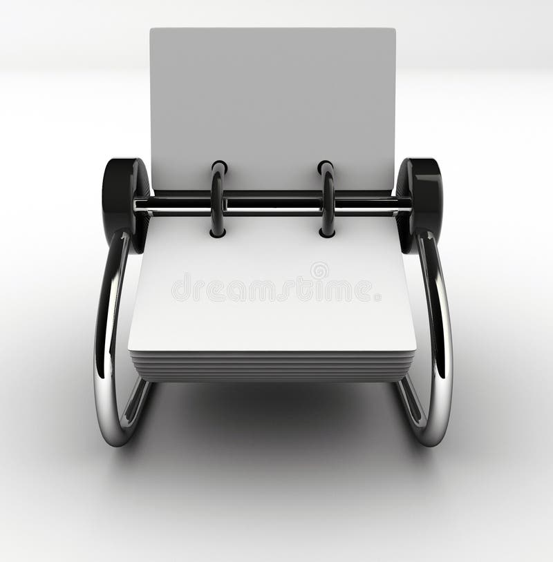 Rolodex 2 stock illustration. Illustration of paper, directory - 5407483