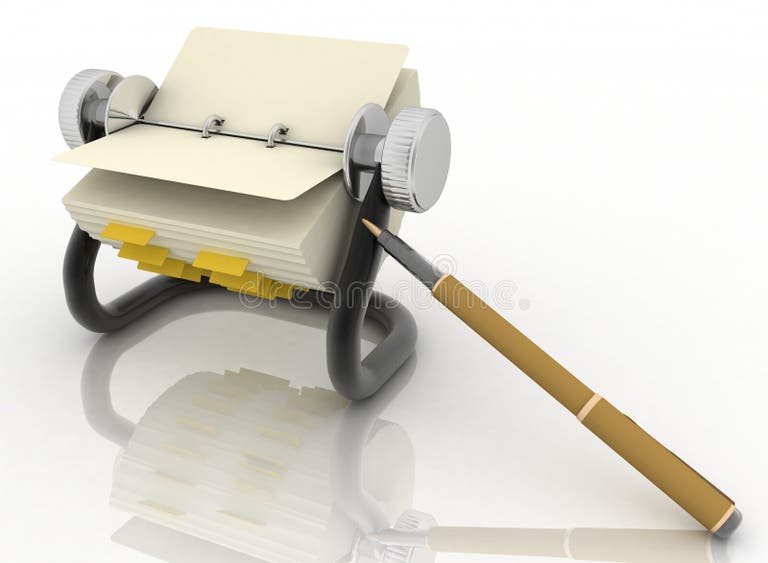 Rolodex File Stock Illustrations – 36 Rolodex File Stock Illustrations ...