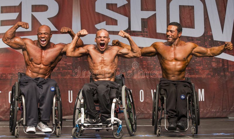Sportiviteit Van Rolstoelbodybuilders Bij 2018 Toronto Prosupershow ...