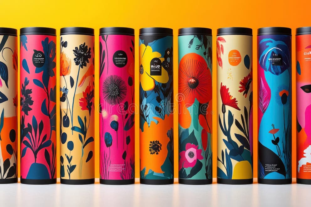 Rolup: a Visual Showcasing a Unique Packaging Design for a Rolled ...