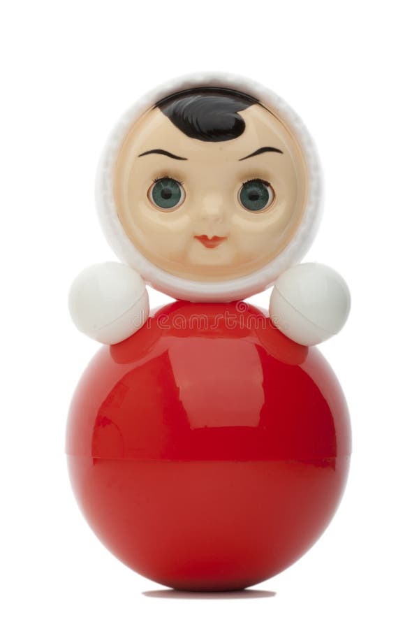 Roly-poly toy stock image. Image of leisure, school, childhood - 24734413