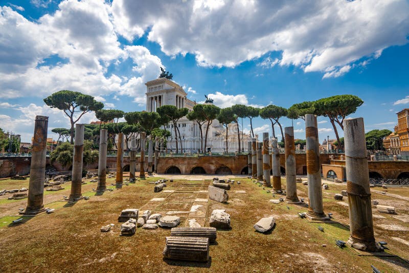 Rom-Architektur Im Rom-Stadtzentrum Stockfoto - Bild von italien ...
