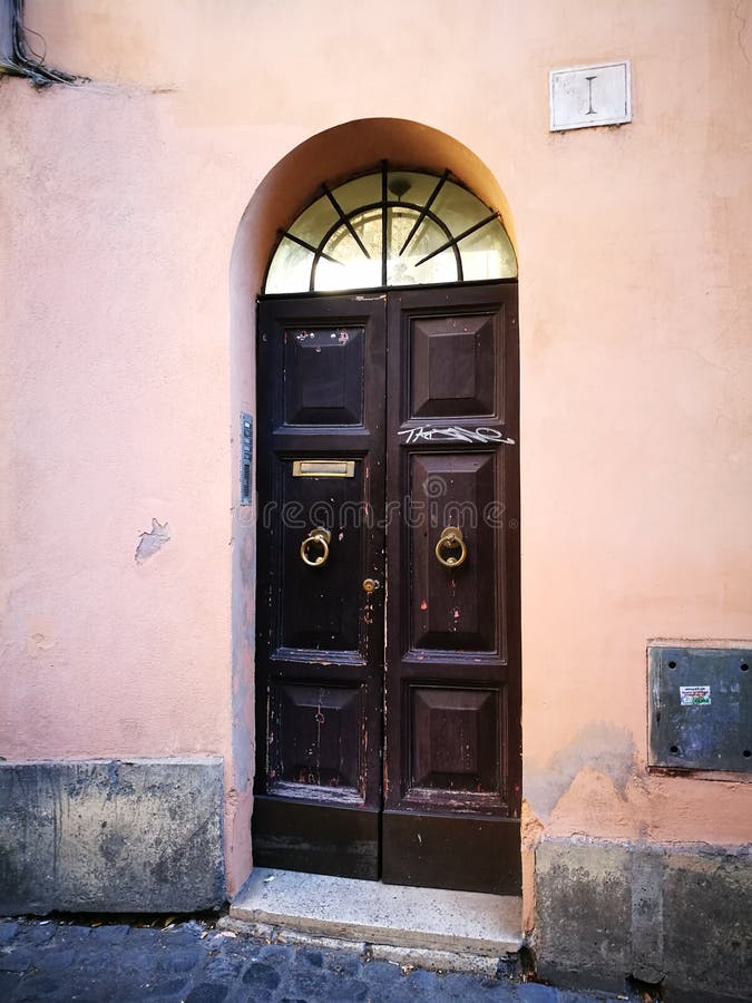 Rom stock image. Image of italy, history, door - 126687845