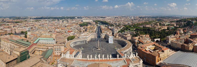 Rom-Panorama redaktionelles stockfoto. Bild von brücke - 13315348