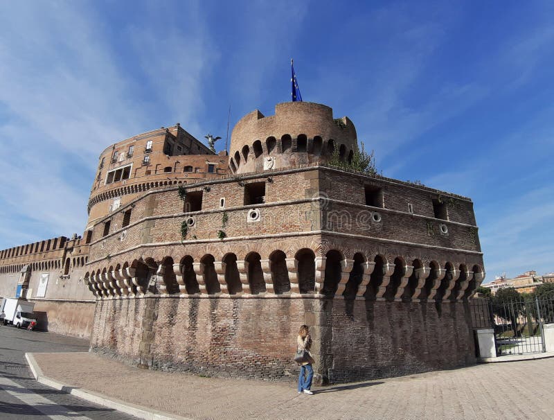Rome - Bastione San Giovanni Editorial Stock Photo - Image of park ...