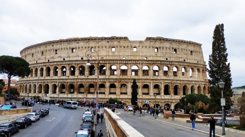 Roma Colloseum editorial image. Image of roma, city - 270562790