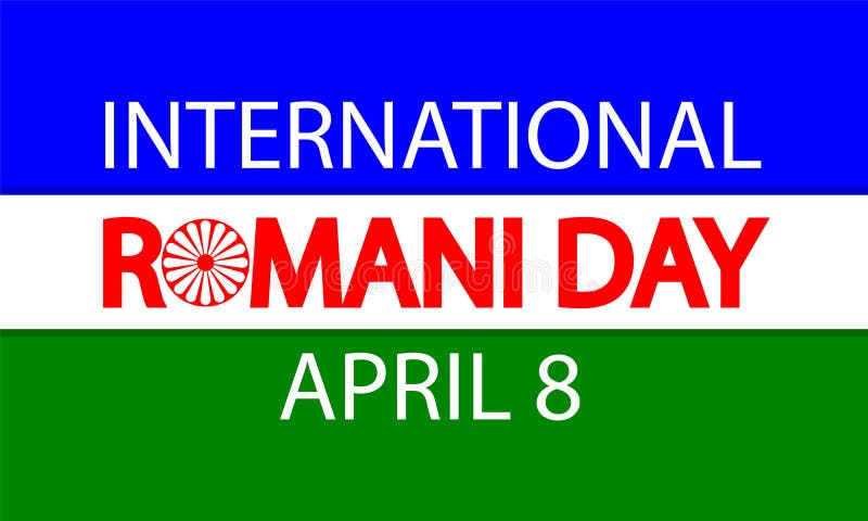Roma Day International Flag and Typography Stock Vector - Illustration ...