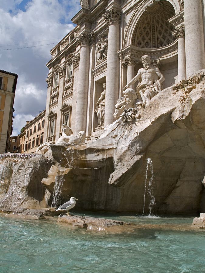 Roma Di Trevi stock image. Image of italia, history, ancient - 5279393